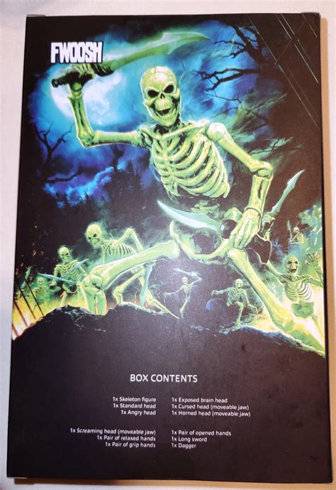 Fwoosh Yokai Bone Brawler Skeleton Power Con 2023 Glow In Dark 1 12 6 Figure Ebay