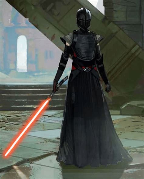 New Star Wars Official Art Reveals Near Perfect Sith Design But There