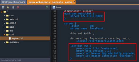 Websockets Support For Apache And Nginx คู่มือการใช้งาน Ruk Com Cloud