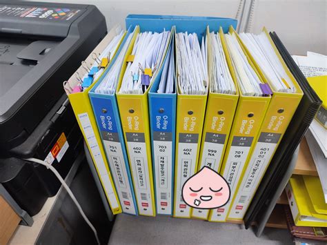 이과장의 건설이야기 서류 파일철정부화일은 3공 오링바인더 강추~