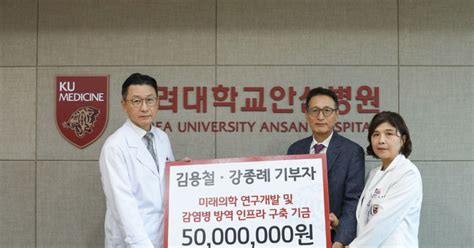 돌아가신 부모님 이름으로의대 교수의 각별한 기부