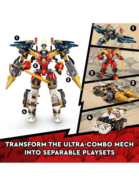 Lego Ninjago 71765 Ninja Ultra Combo Mech Artofit
