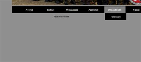Menu Déroulant Décaler Css Par Loken32 Page 1 Openclassrooms