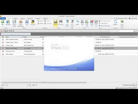 D Tools SIX Creating A Visio File