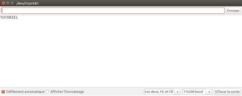 Ritonduino Arduino Le Moniteur Série