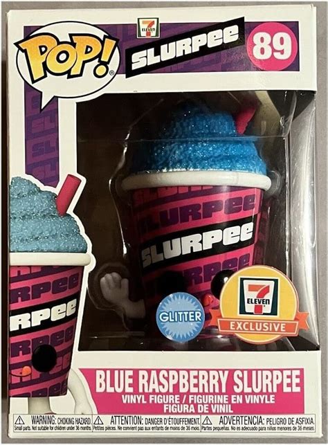 Funko Pop Blue Raspberry Slurpee Glitter Exclusive Figure 711 89 Toys And Games