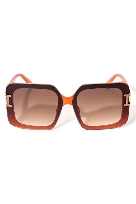 Need Space Sunglasses Orange Fashion Nova
