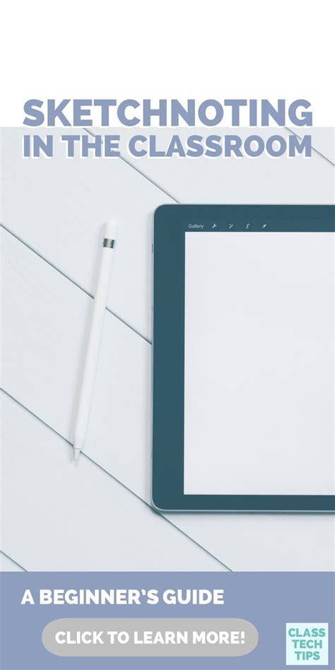 The Benefits Of Using Sketchnote In The Classroom Class Tech Tips Fun Education Educational