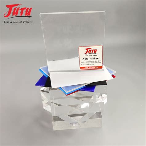 Jutu Plexiglass Display Case Excellent Outdoor Durability And Rigidity