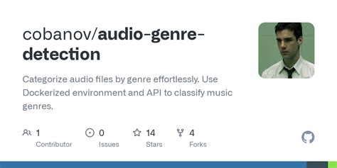 GitHub Cobanov Audio Genre Detection Categorize Audio Files By Genre