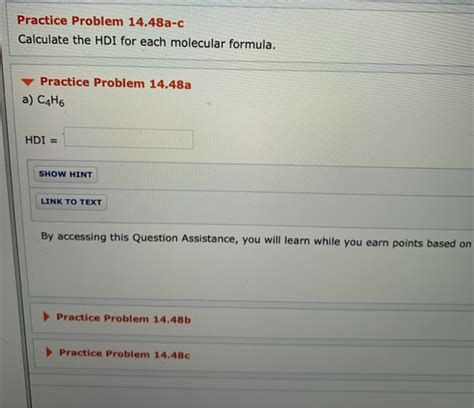 Solved Practice Problem 1448a C Calculate The Hdi For Each