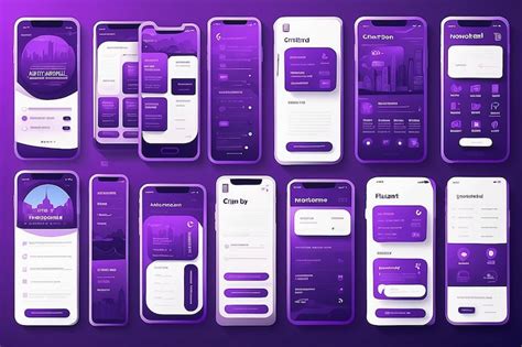 premium photo designer creator of an individual design of user interface scenes for a mobile uiux