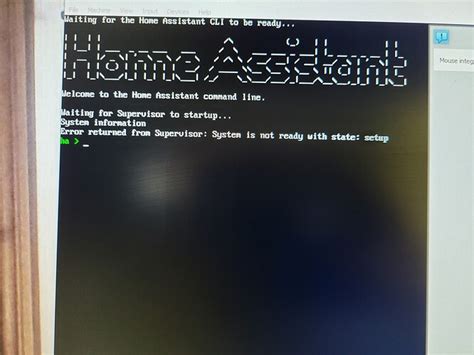 Waiting For Supervisor To Startup Installation Home Assistant Community