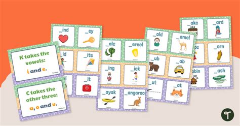 Which Letter Sorting Activity K Or C Teach Starter