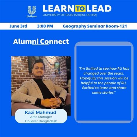 Kazi Mahmud On Linkedin Learntolead Ubl