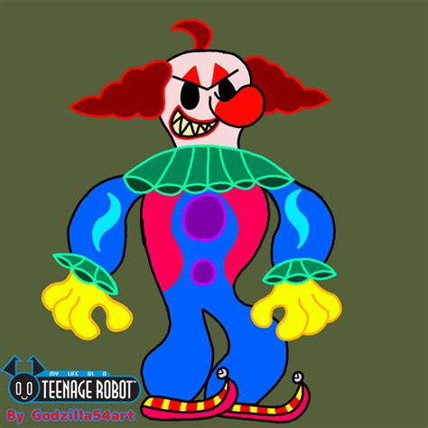 The Scare Clown Mlaatr Villain By Godzilla54art On Deviantart