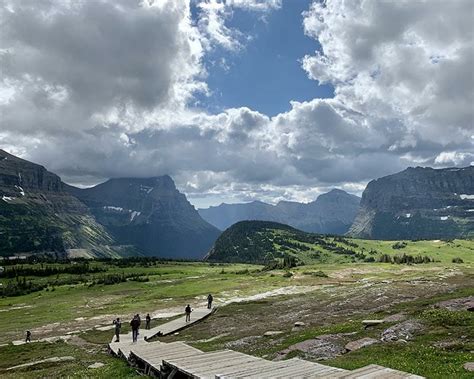 Top Ten Hikes In Glacier National Park Hidden Lake Overlook Trail