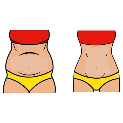 Premium Vector Female Body Slimming Icon Vector Illustration Symbol