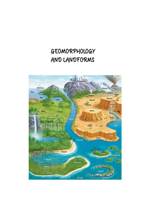 Lecture 5 Geomorphology And Landforms Pdf Erosion Geomorphology