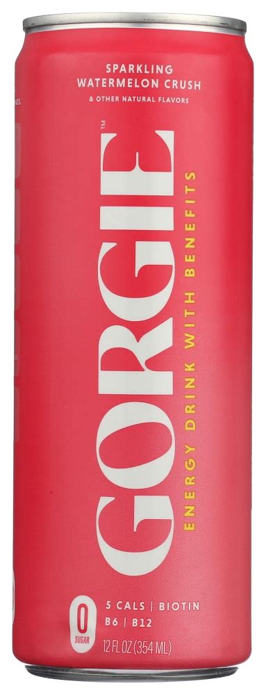 Gorgie™ Sparkling Watermelon Crush Energy Drink Can 12 Fl Oz Frys
