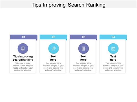 Tips Improving Search Ranking Ppt Powerpoint Presentation Summary Design Inspiration Cpb