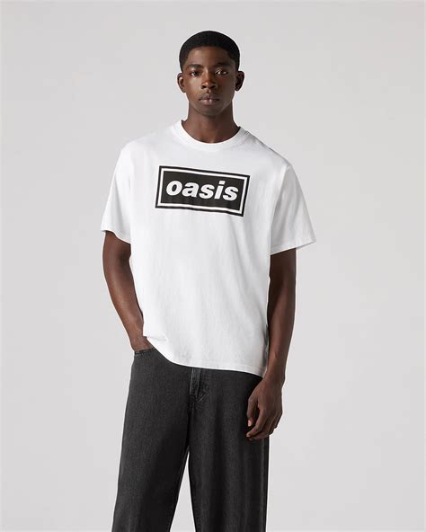 Oasis Band Tee White Levis® Az