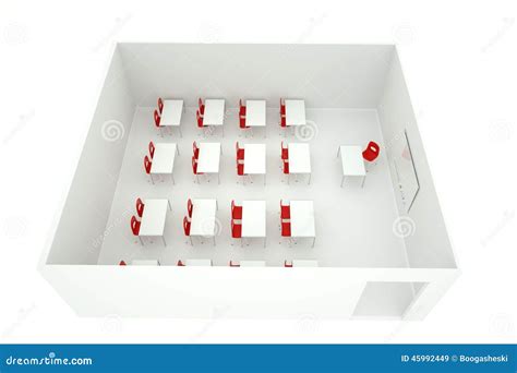Classroom In A Box Stock Illustration Illustration Of Educate 45992449