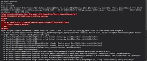 Extension Azure Is Not Allow Listed For Azurepgadmin Users In Azure Database For
