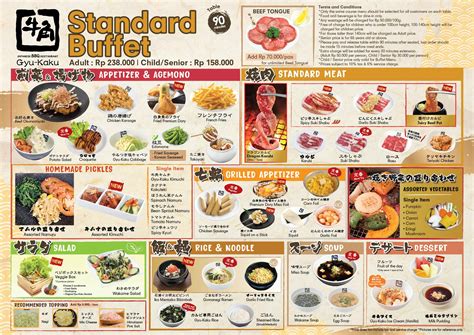 Gyu Kaku Japanese Bbq Menu Menu Untuk Gyu Kaku Japanese Bbq Sukajadi