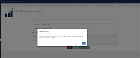 Failed To Retrieve Data From Source Index And Length Must Refer To A
