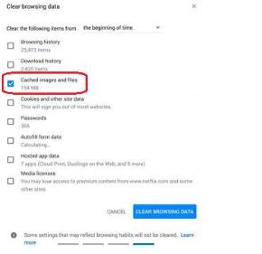How To Clear Browser Cache And Cookies Mac OS IT Services Help