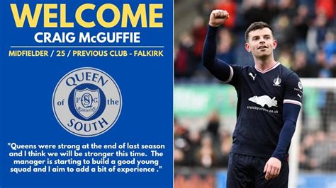 Qosfc Welcome Craig Mcguffie