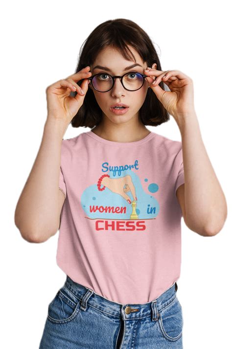 Support Women In Chess T Shirt Zero Blunders