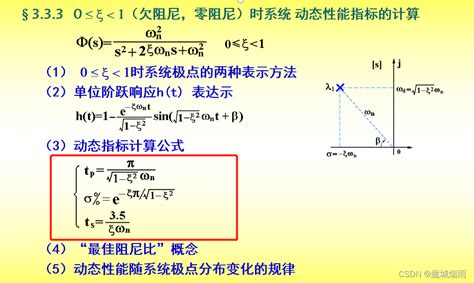 自动控制原理《线性系统的时域分析》自动控制原理线性系统的时域响应及稳定性分析实验报告 Csdn博客
