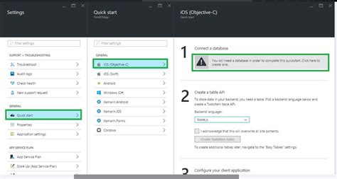Get Started With Ios App Using Azure Mobile Services