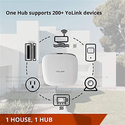 Yolink Hub Central Controller Only For Yolink Devices 14 Mile