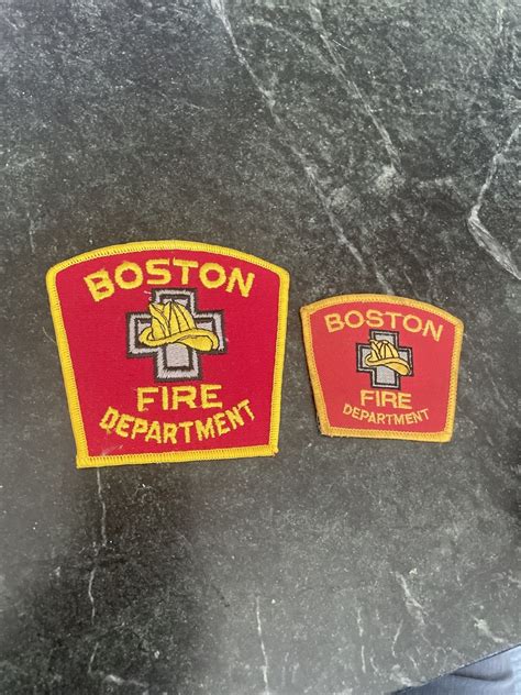 Boston Fire Dept Logo Boston Massachusetts Fire Department Firefighter