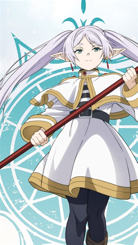 Frieren Wallpaper 4k Character Poster Anime Girl
