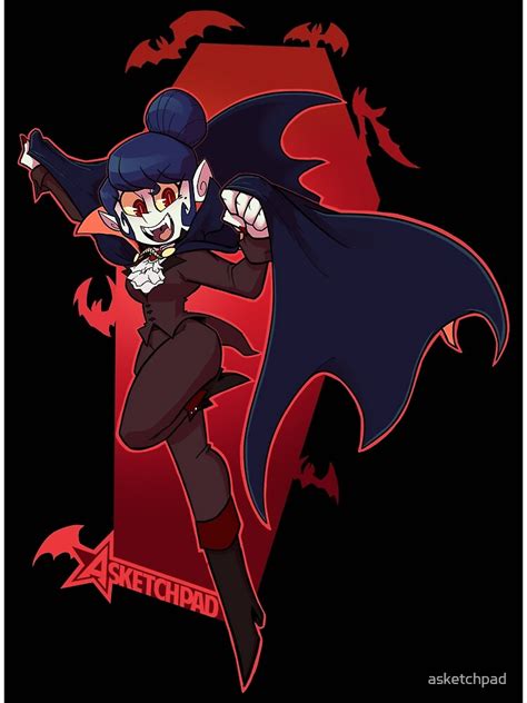 Vampire Mistress Canvas Print For Sale By Asketchpad Redbubble