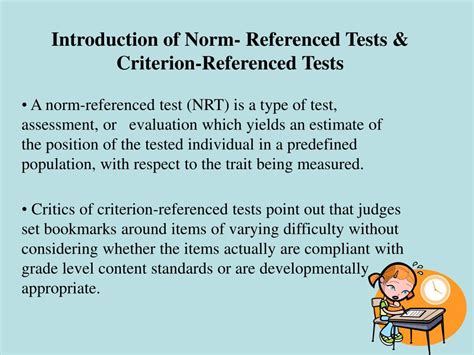 PPT Norm Referenced Tests Criterion Referenced Tests PowerPoint Presentation ID 3033668