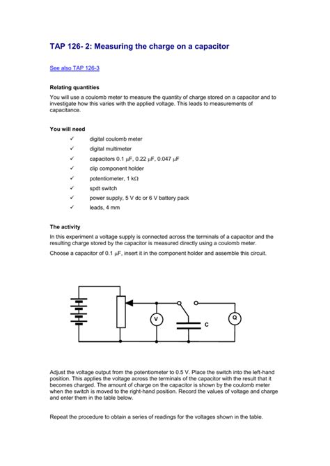How To Measure Voltage Across A Capacitor With A Multimeter