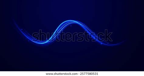 horizontal speed lines connection vector background stock vector