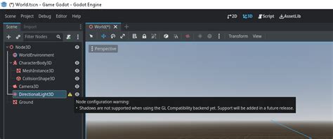 No Shadows When I Use Opengl 3 In Godot 41 Rgodot