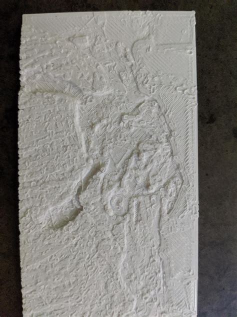 nozzle seems to be dragging through previous layers and leaving blobs