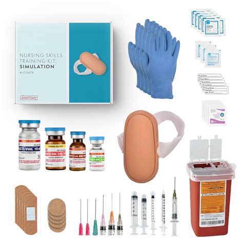 Anatomy Lab Clinical Nursing Skills Training Kit With Wearable