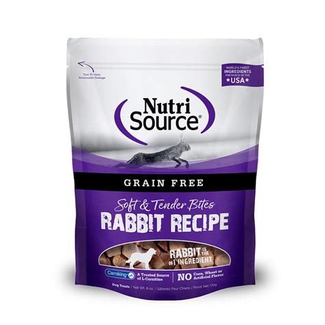 Nutrisource Treats Conejo Gf Aqua Mascotas