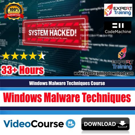 Windows Malware Techniques Course Expert Training