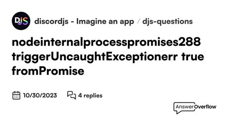Nodeinternalprocesspromises288 Triggeruncaughtexceptionerr True Frompromise