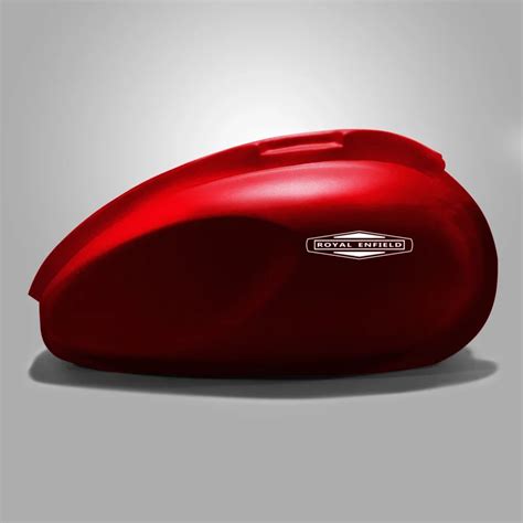 Royal Enfield Hunter Candy Red Custom Tank Devils Customs