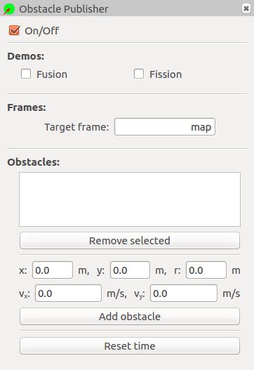 Github Tysik Obstacle Detector A Ros Package For D Obstacle Detection Based On Laser Range Data